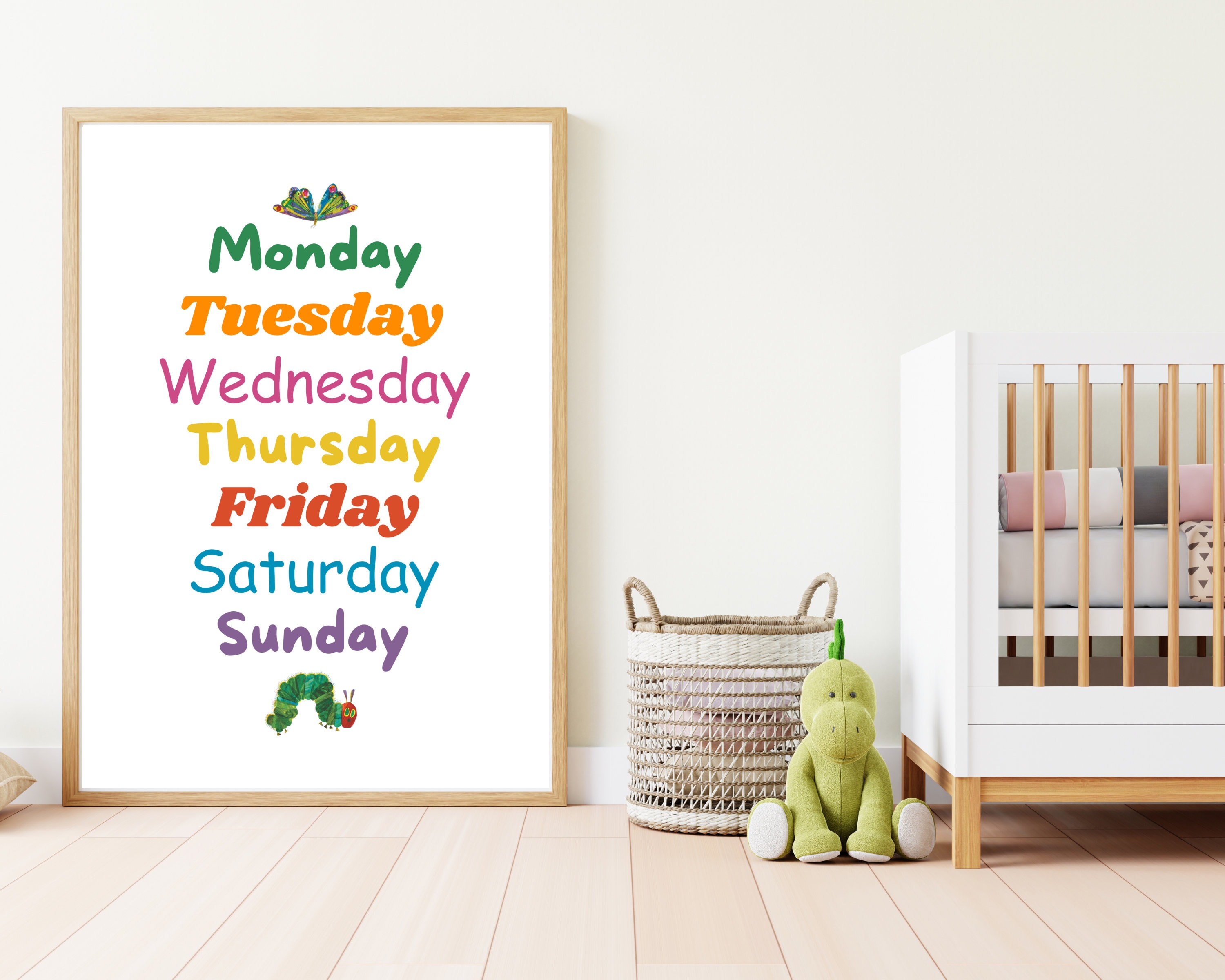 The Very Hungry Caterpillar Printable Wall Art, Classroom Posters ...