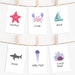 20 Ocean Animals Flashcards Sea Animals Flashcards INSTANT - Etsy