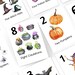 Halloween Number Flashcards 1-10 Printable, Preschool Classroom ...
