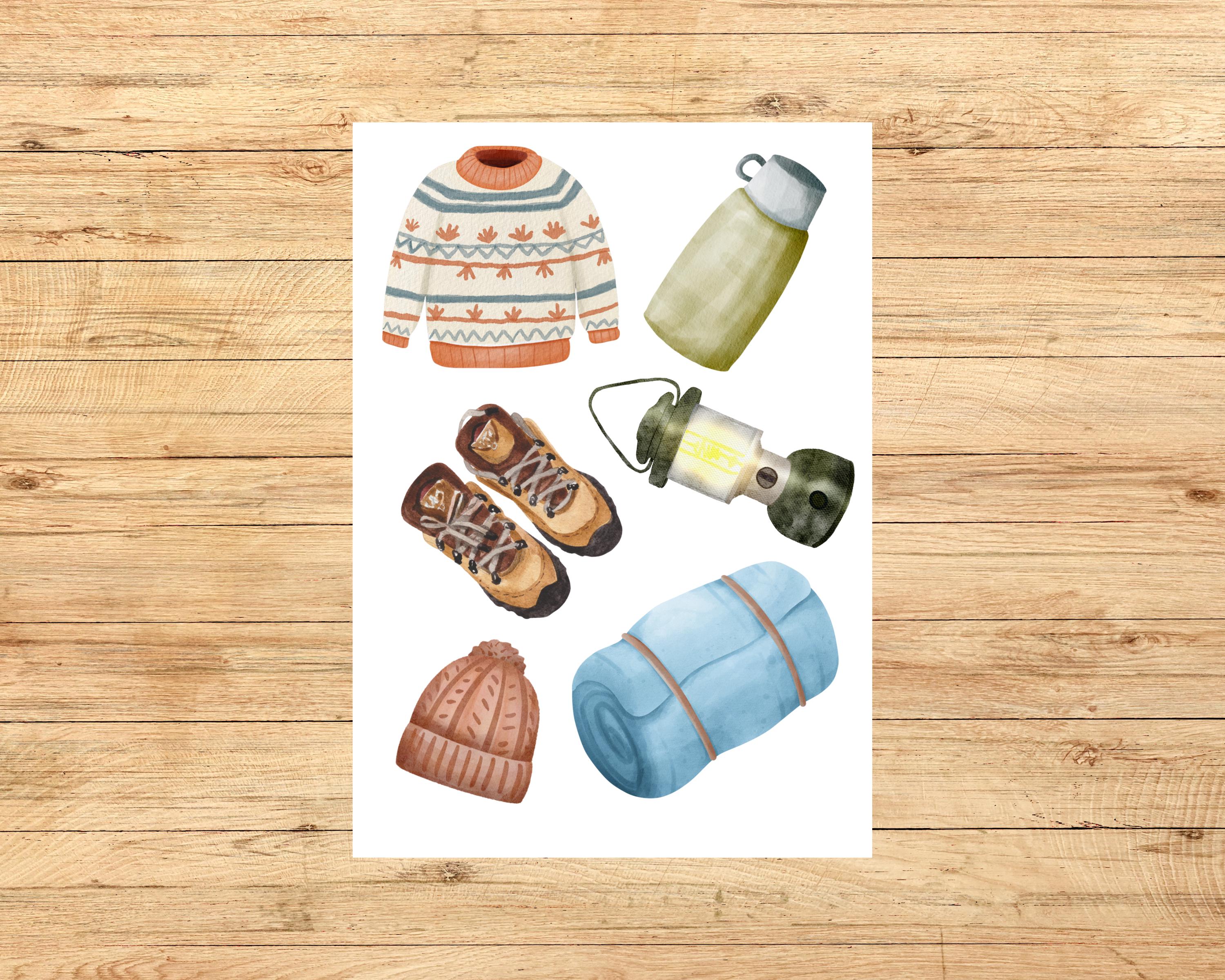 Pack A Camping Bag Activity, Camping Game,camping Dramatic Play,packing ...