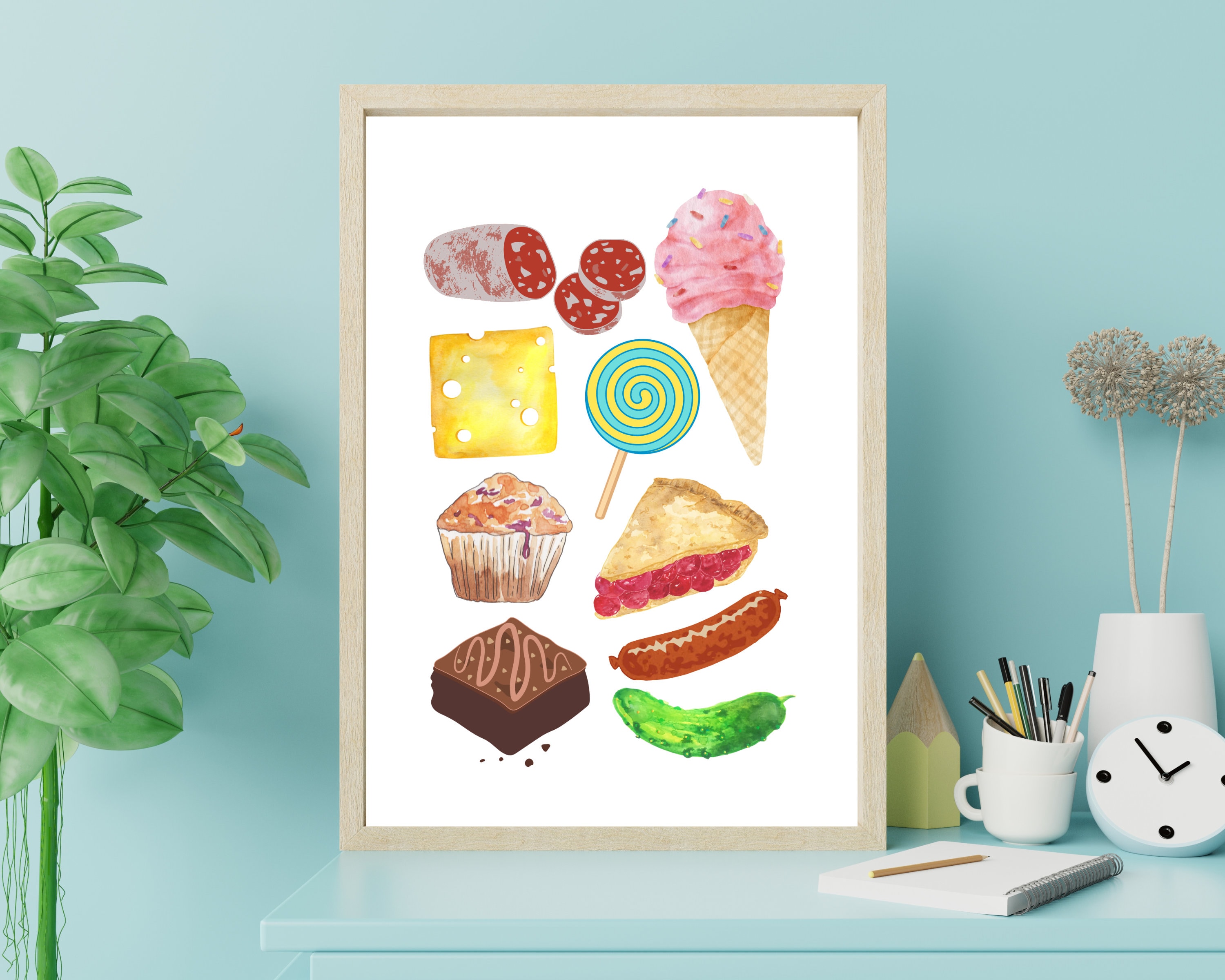 The Very Hungry Caterpillar Printable Wall Art, Classroom Posters ...