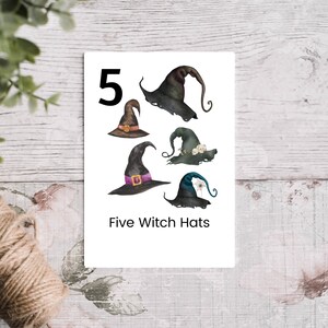 Halloween Number Flashcards 1-10 Printable, Preschool Classroom ...