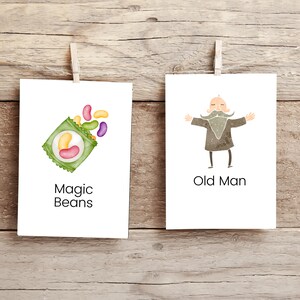 Jack and the Beanstalk Story Cards, Storytelling Cards, Fairy Tale ...