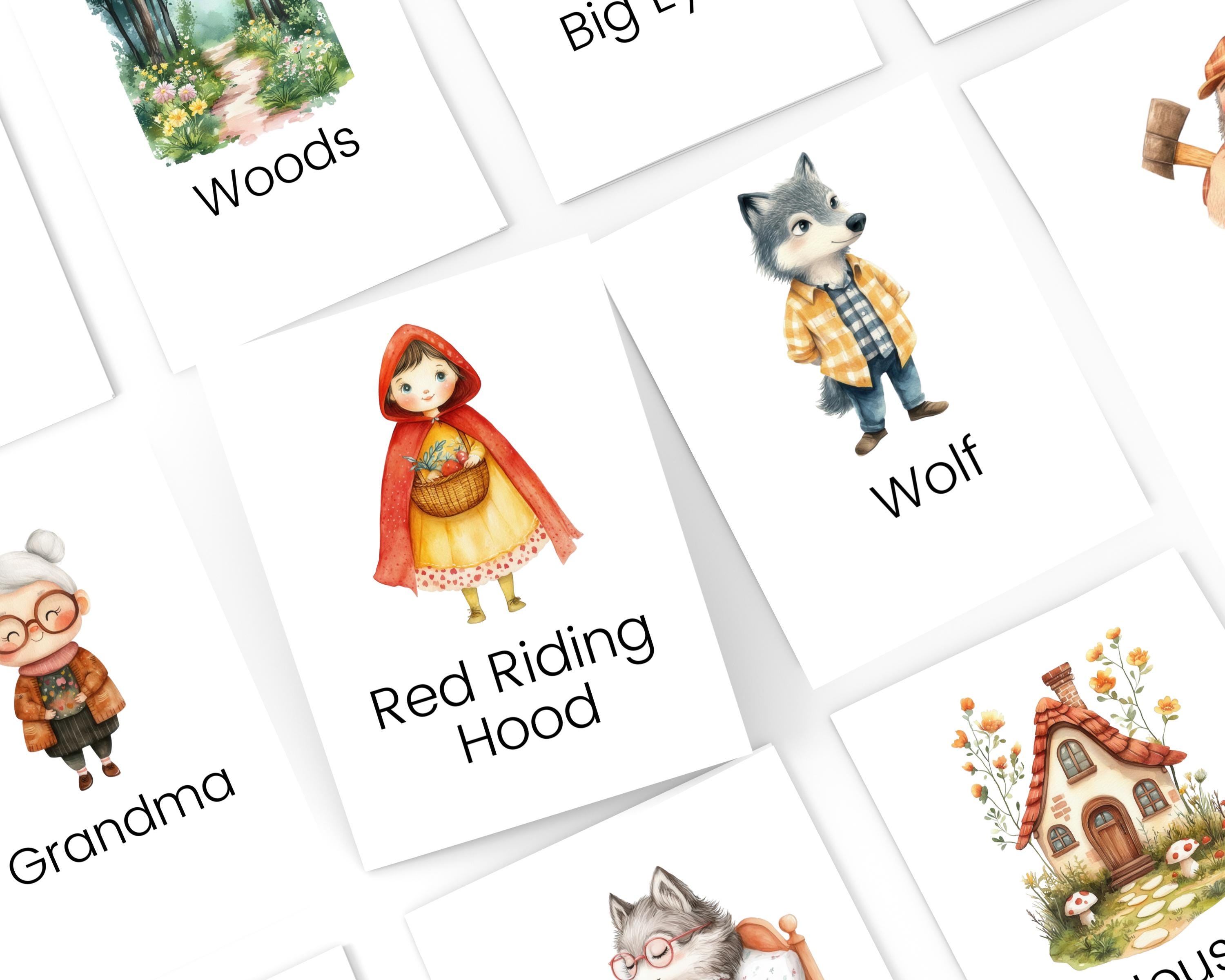 Fairy Tale Story Cards, Storytelling Bundle, Story Cards, Homeschool ...