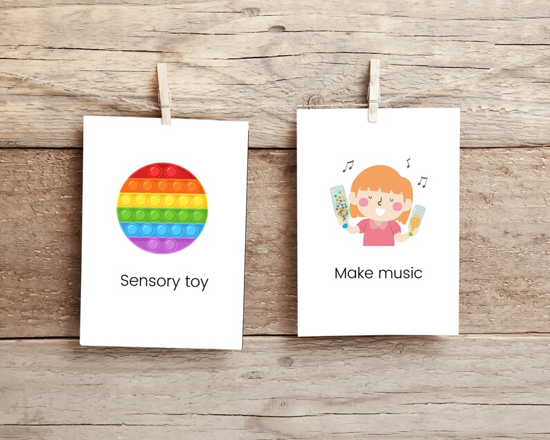42 Calming Corner Flashcards Calming Techniques Emotions and - Etsy