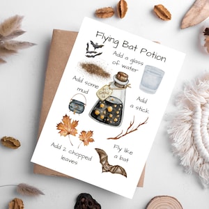 Halloween Mud Kitchen Recipe Cards, Printable Halloween Potions ...