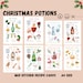 Christmas Mud Kitchen Recipe Cards, Printable Christmas Potions ...