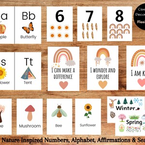 Classroom Decor Bundle, Flashcards Bundle, Preschool Bundle, Homeschool ...