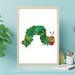 The Very Hungry Caterpillar Printable Wall Art, Nursery Wall Decor ...