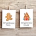 Christmas Flashcards, Montessori Homeschool Printable (instant Download ...