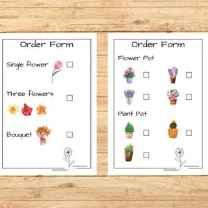 Flower Shop Dramatic Play, Spring Activity, Garden Pretend Play, Role ...