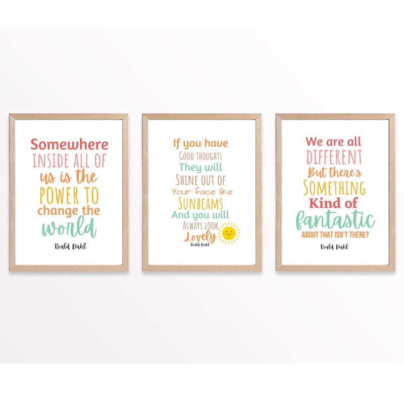 Roald Dahl Quote - Etsy UK