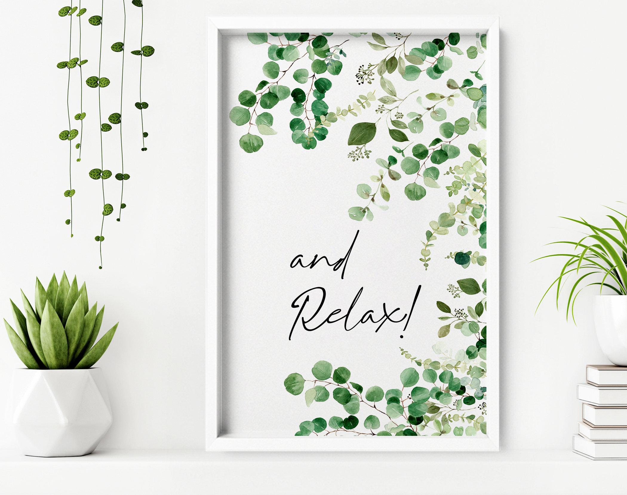 Spa Decor Home Decor Bathroom Set of 2 Art Bathroom Wall | Etsy UK