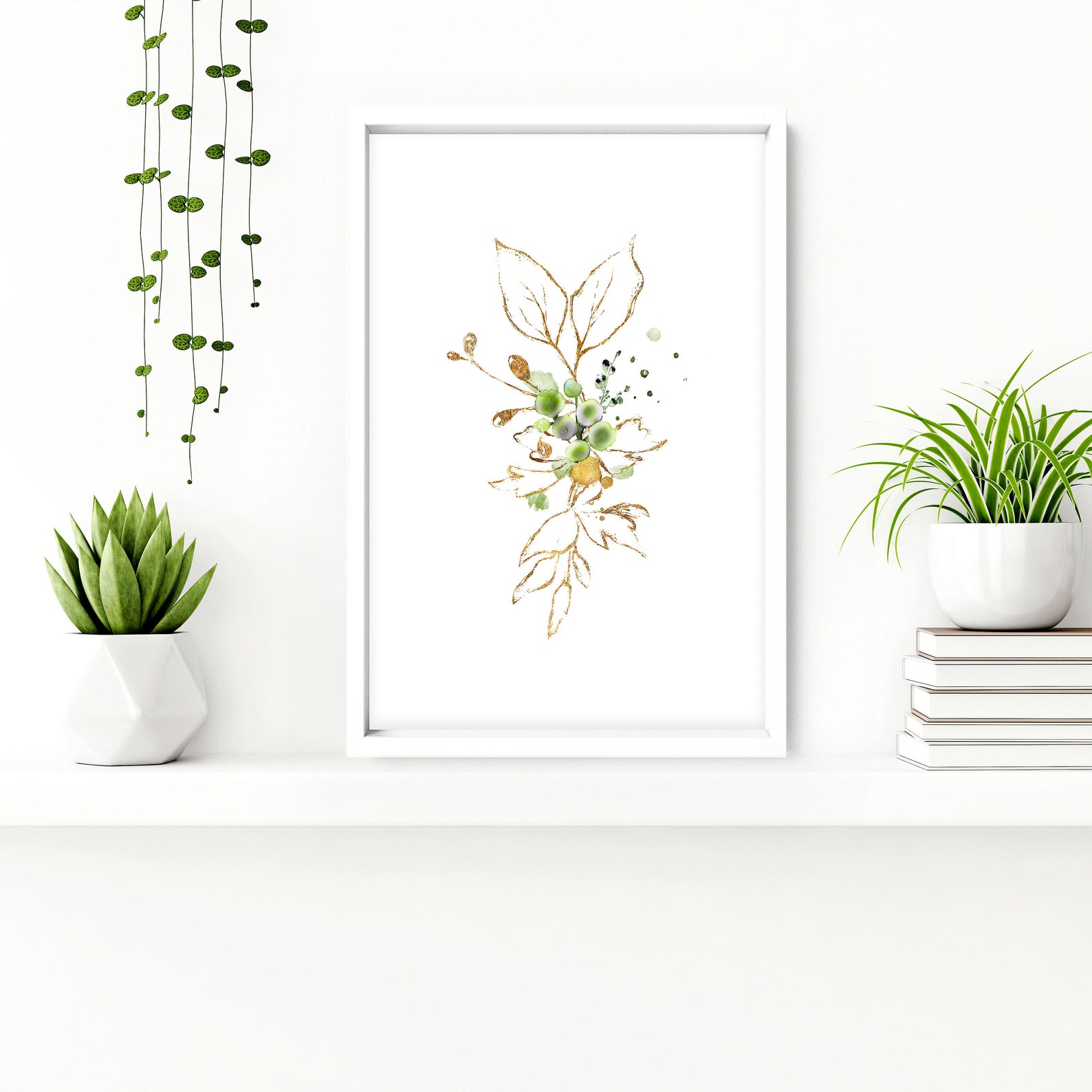 Spa Bathroom Decor, Bathroom Wall Decor, Botanical Bathroom Art ...