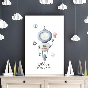 Nursery Decor Boy Space, Decor for Baby Boys, Space Themed Nursery Wall ...