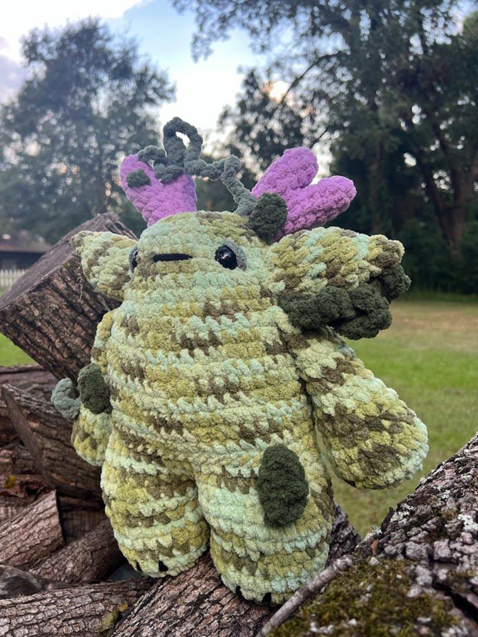Bellamy Forest Friend Crochet PATTERN, Amigurumi Plushy, Whimsical ...