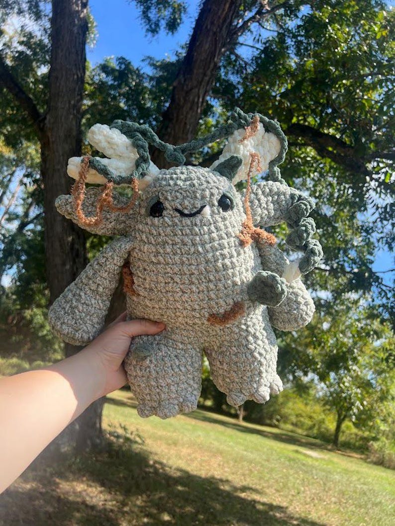 Bellamy Forest Friend Crochet PATTERN, Amigurumi Plushy, Whimsical ...