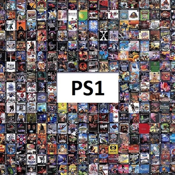 Ps1 Roms - Etsy