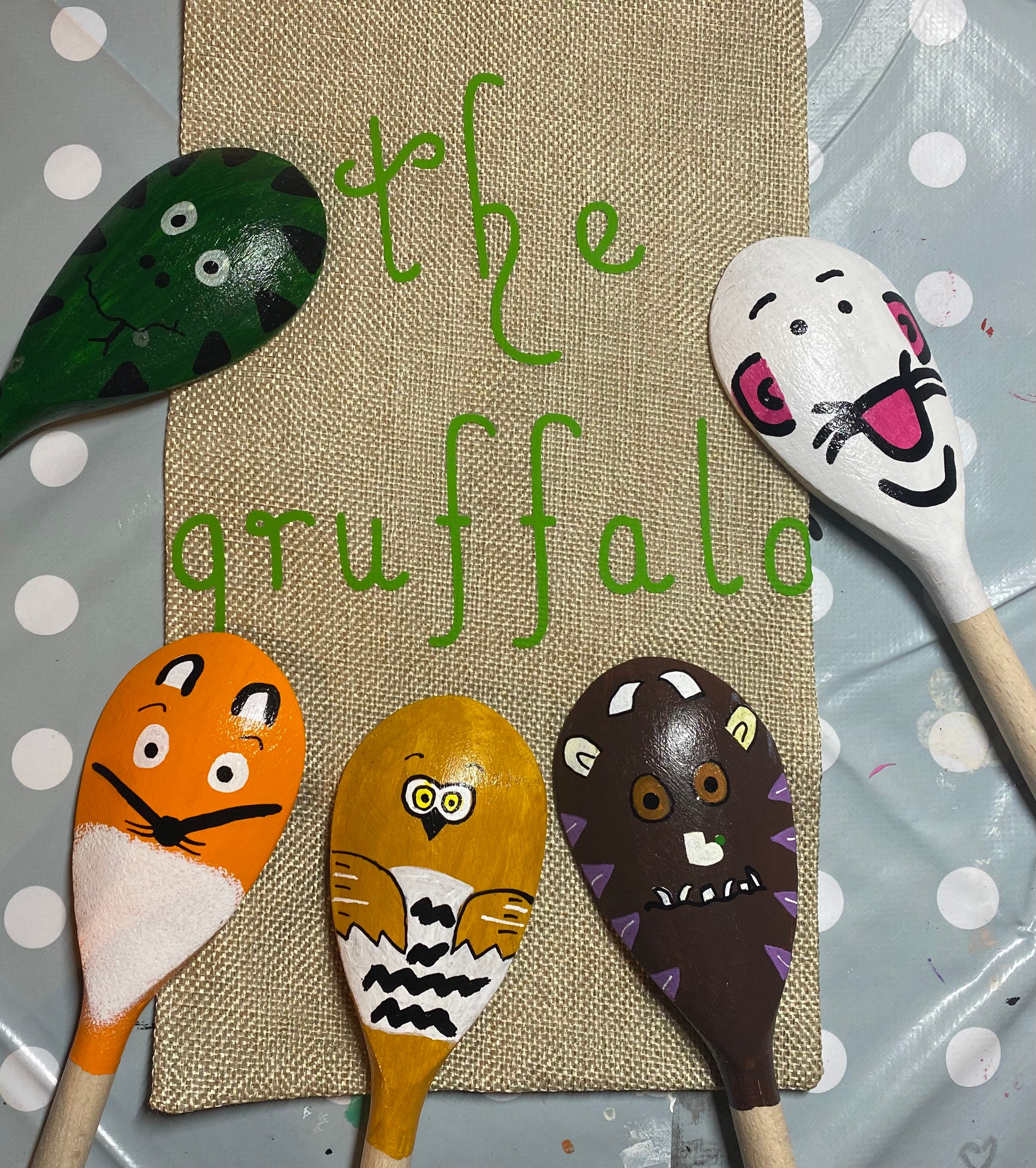 The Gruffalo Inspired Story Spoons | Etsy Australia