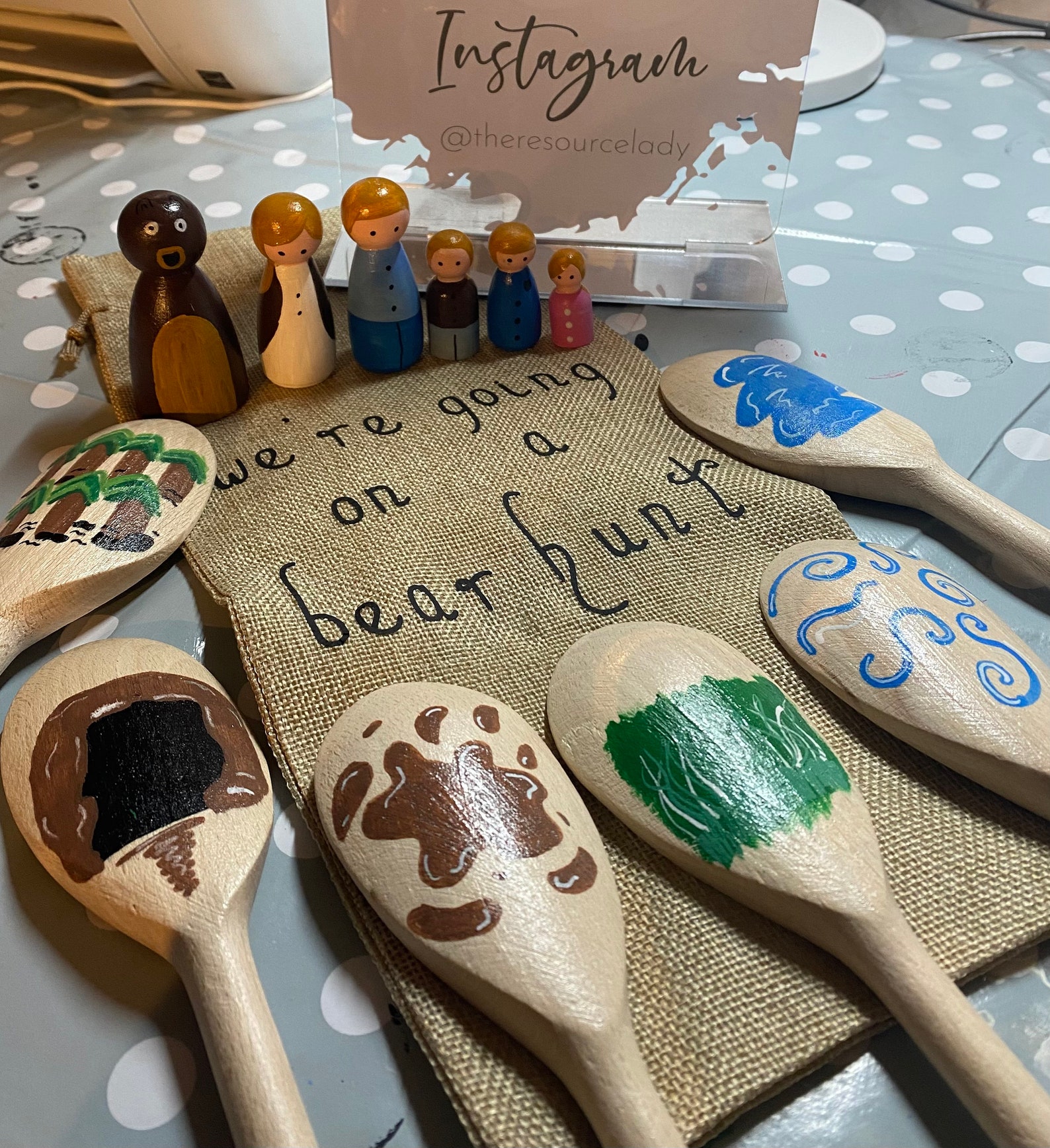 Were Going on a Bear Hunt Story Sack - Etsy