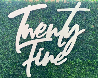 Twenty Fine Party Decorations - Etsy