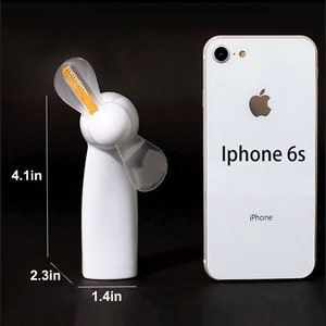 Personalized Message LED Hand Fan: Cooling Comfort With a Personal ...