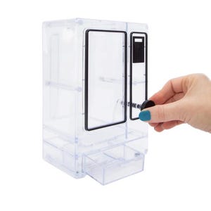 Clear Mini Vending Machine | Table Top Candy Dispenser | Cute Candy ...