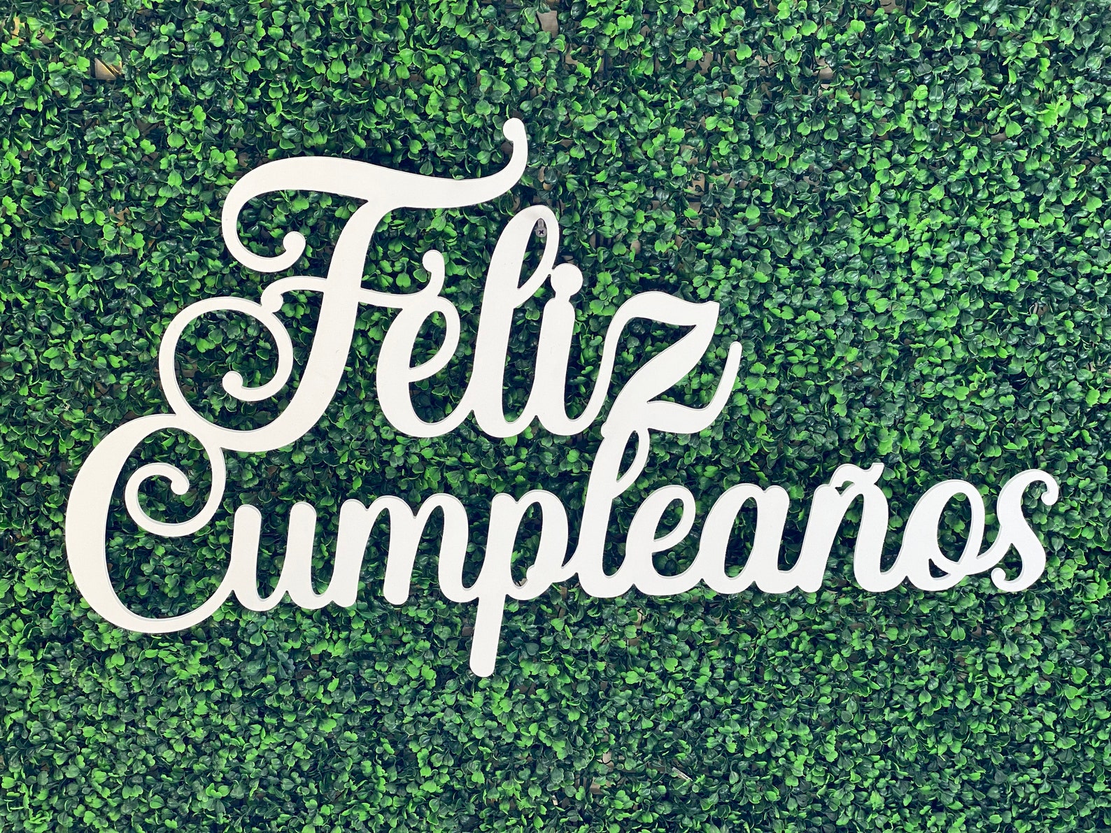 Feliz Cumpleaños/happy Birthday Backdrop Sign - Etsy