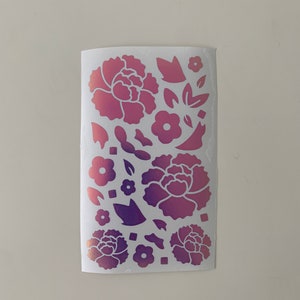 Lotus Flower D-DAY Amygdala Inspired Holographic Vinyl Decal Sticker ...