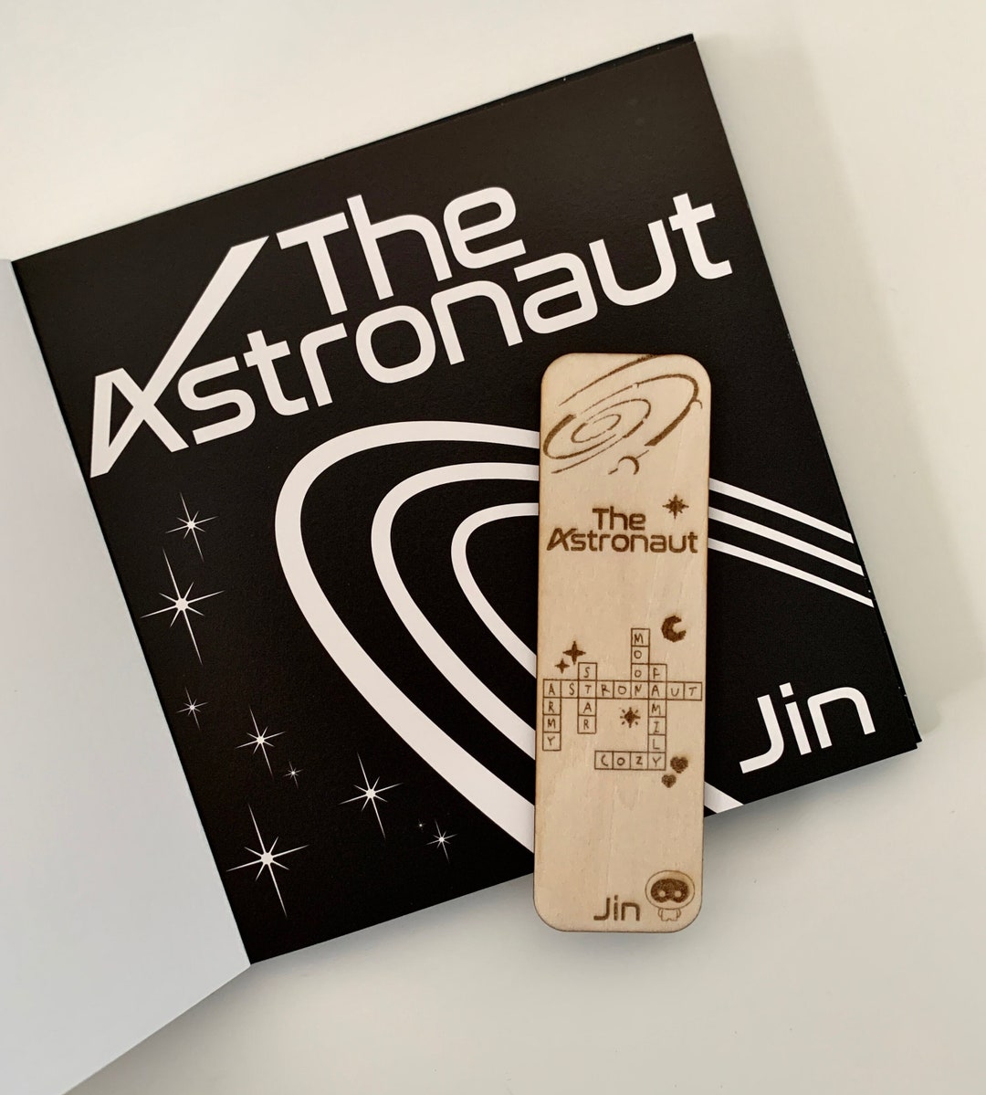 Engraved Wooden Bookmark, J-hope Jack in the Box, BTS Hoseok Inspired ...