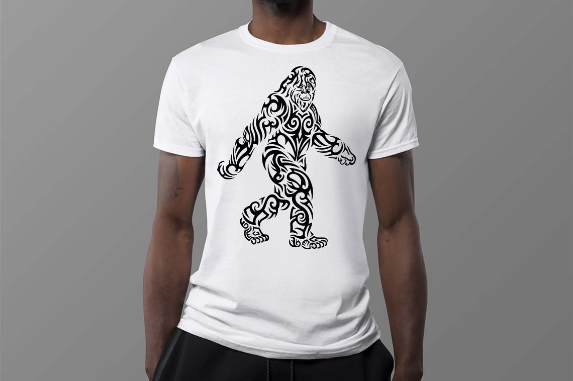 Bigfoot Svg Yeti Svg Sasquatch Svg Bigfoot Dxf Yeti Dxf | Etsy