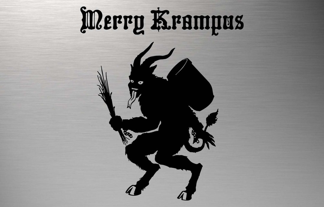 Krampus SVG, Merry Krampus SVG, Svg Files for Cricut, Christmas Monster ...