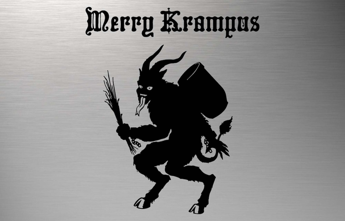 Krampus SVG Merry Krampus SVG Svg Files for Cricut - Etsy