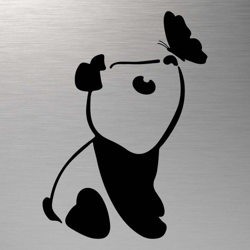 Panda SVG Panda DXF Svg Files for Cricut Animal SVG Cute - Etsy