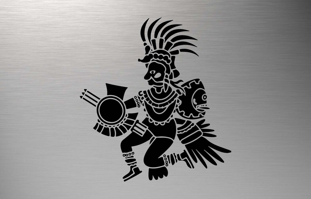 Aztec Svg, Aztec Dxf, Aztec Silhouette, Aztec Vector, Aztec Warrior Svg ...