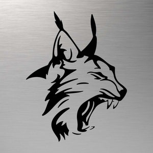 Lynx SVG, Lynx DXF, Svg Files for Cricut, Wild Lynx SVG, Animal Svg ...