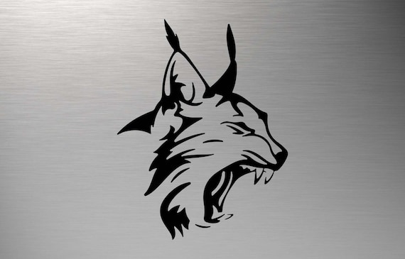 Lynx SVG Lynx DXF svg files for Cricut Wild Lynx SVG | Etsy