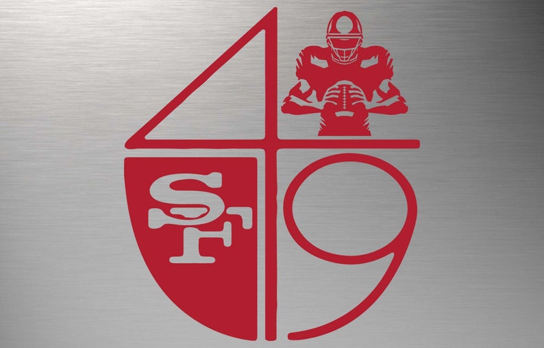 49ers SVG San Francisco 49ers SVG NFL svg 49ers Cut File | Etsy