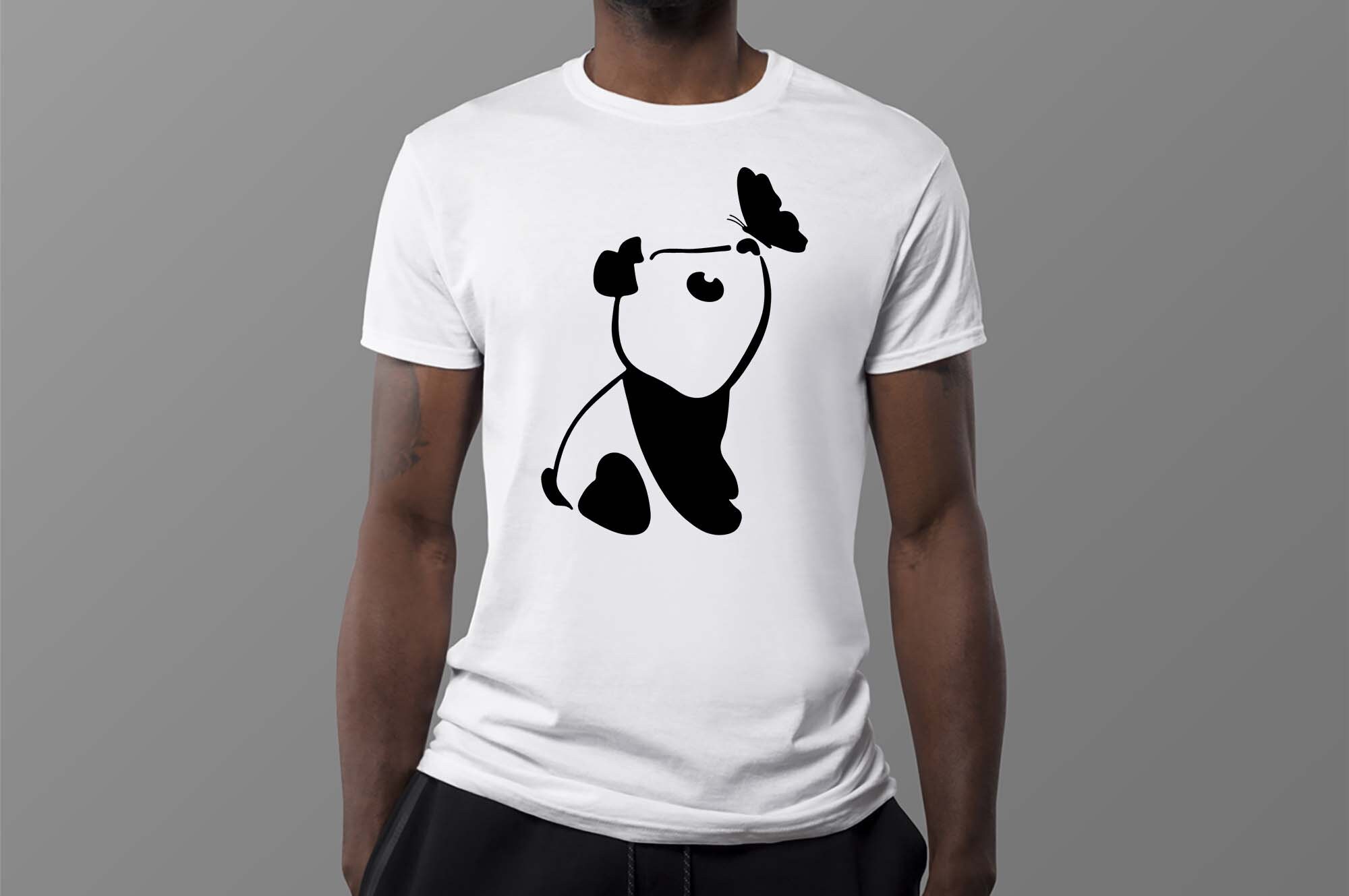 Panda SVG Panda DXF Svg Files for Cricut Animal SVG Cute - Etsy