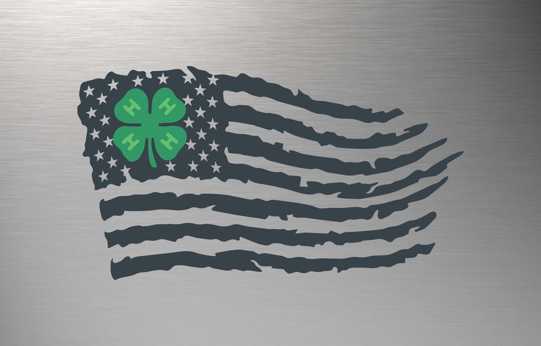 4H Svg, 4-H Clover Svg, 4-H Svg, 4H Logo Svg, 4H Vector, 4H Silhouette ...
