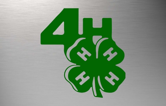 4H svg 4-H clover svg 4-H svg 4H Logo svg 4H Vector 4H | Etsy