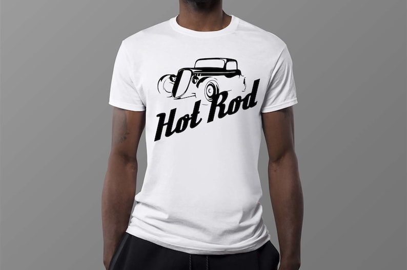 Hot Rod SVG Vintage Car SVG Muscle Car Silhouette Retro Car | Etsy