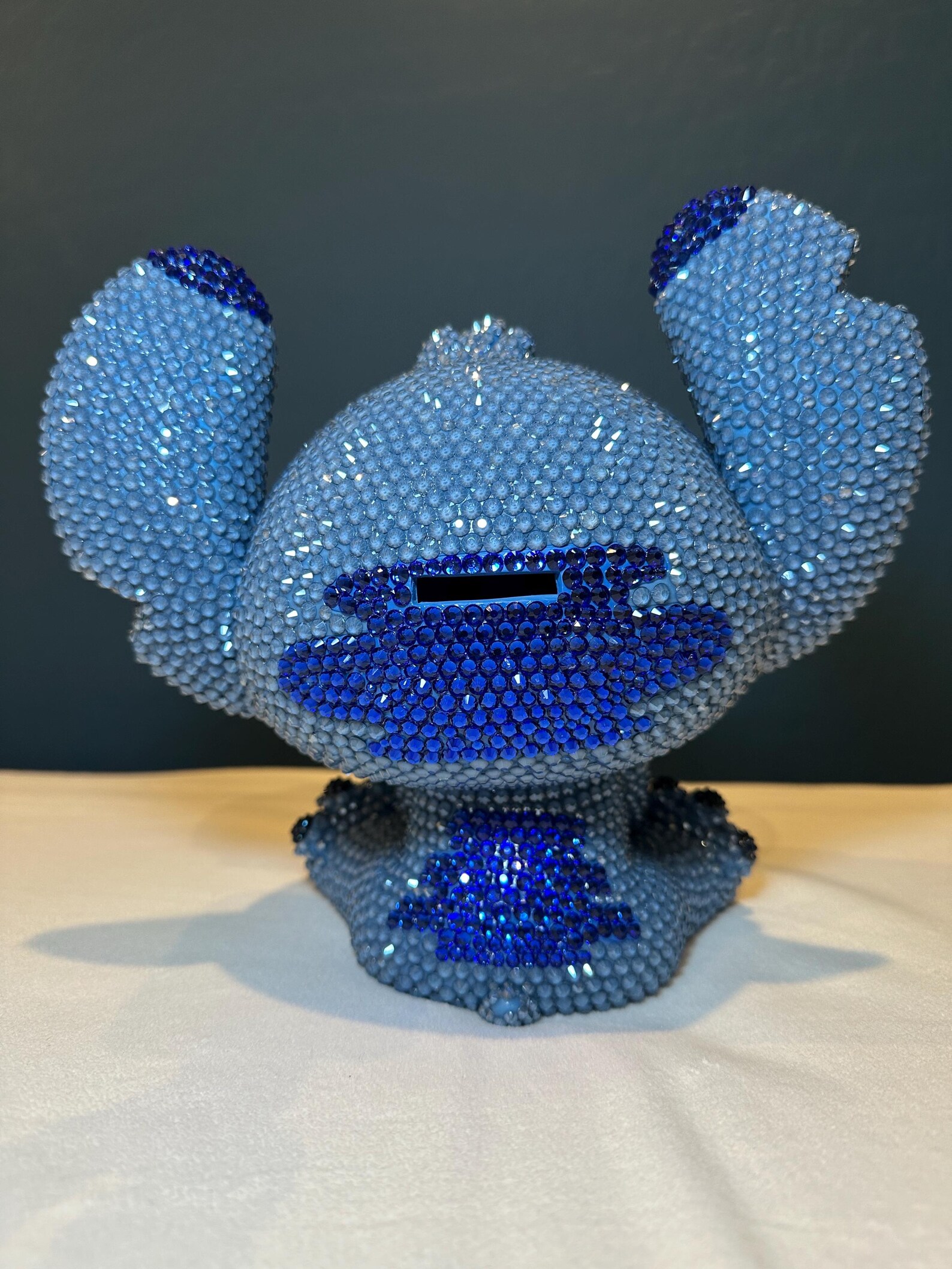 Stitch Rhinestone Piggy Bank - Etsy