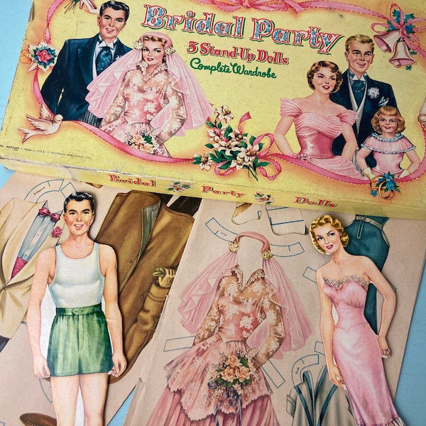 Whitman Paper Dolls - Etsy