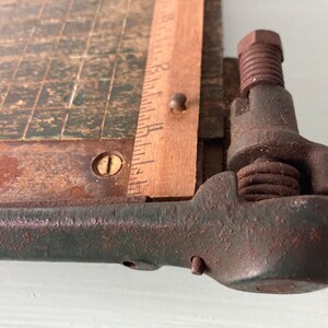 Vintage Tower Paper Cutter Trimming Board - Etsy