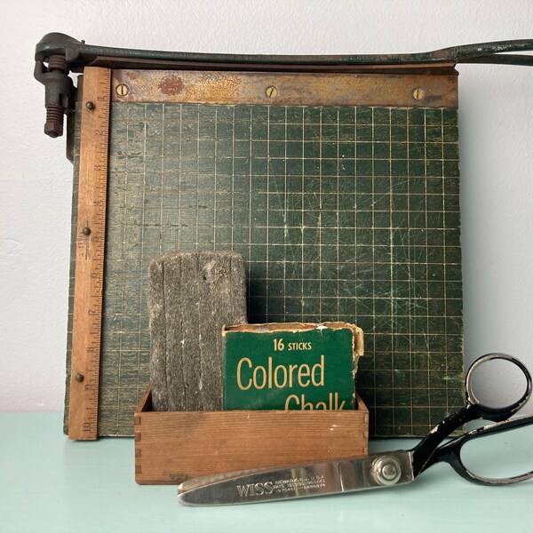 Vintage Paper Cutter (You'll Love) - Etsy