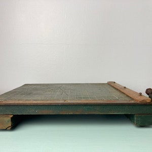 Vintage Tower Paper Cutter Trimming Board - Etsy