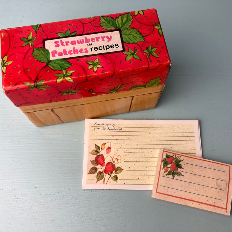 Retro Recipe Cards - Etsy