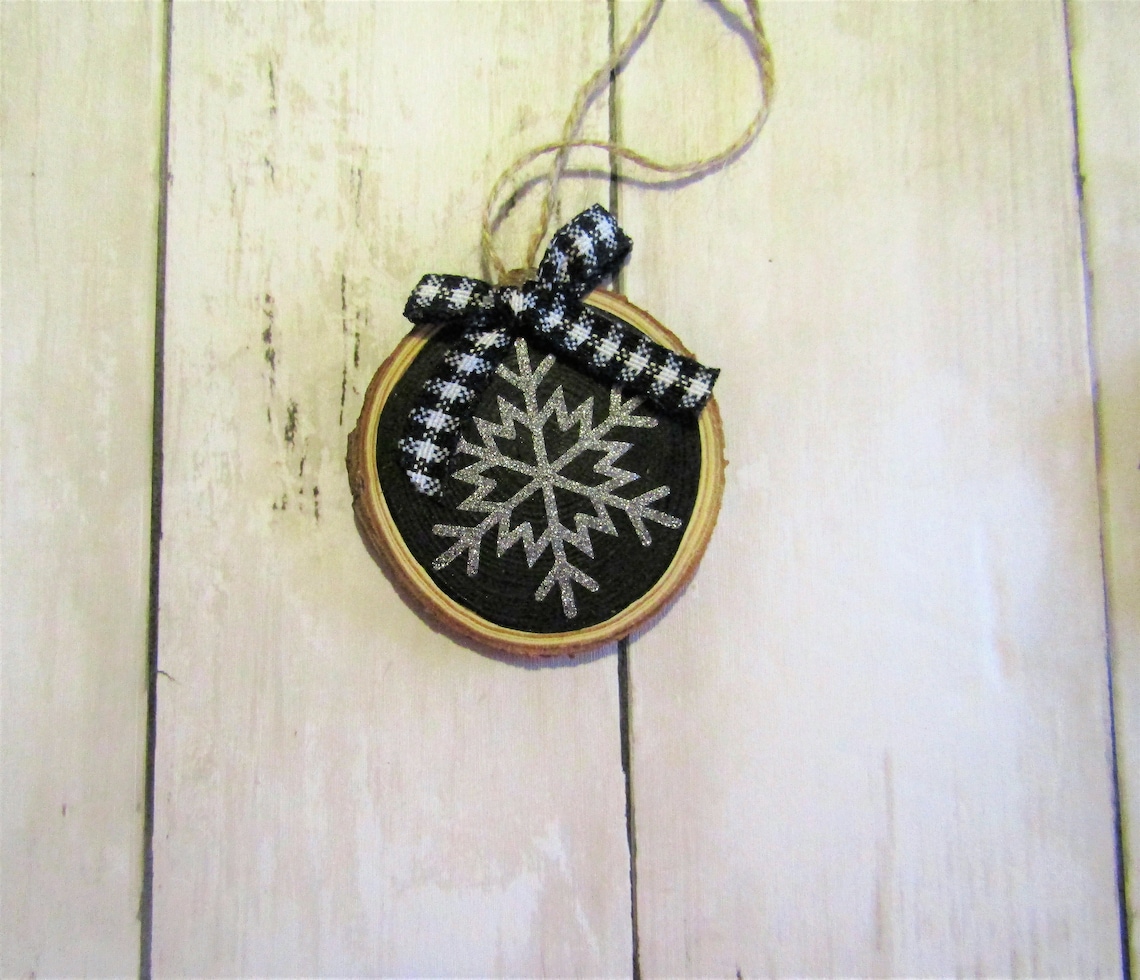 Black Series Wooden Ornaments Christmas Ornaments Gift Tag - Etsy