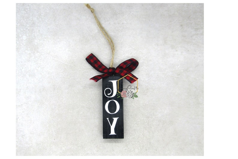 Wood Block Christmas Ornaments Christmas Theme Ornaments - Etsy